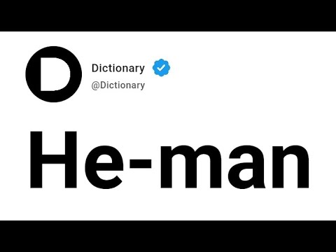 He-man Meaning In English