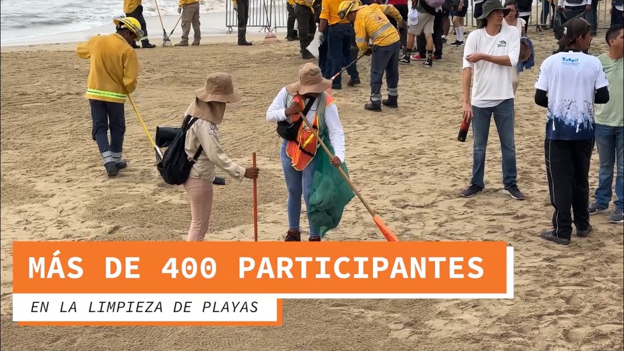 Realizan jornada de limpieza de playas en Acapulco
