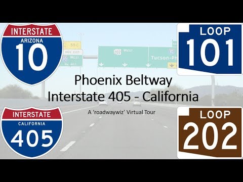 Virtual Tour #006: Phoenix Beltway/Interstate 405 (California) (Part 1/2)