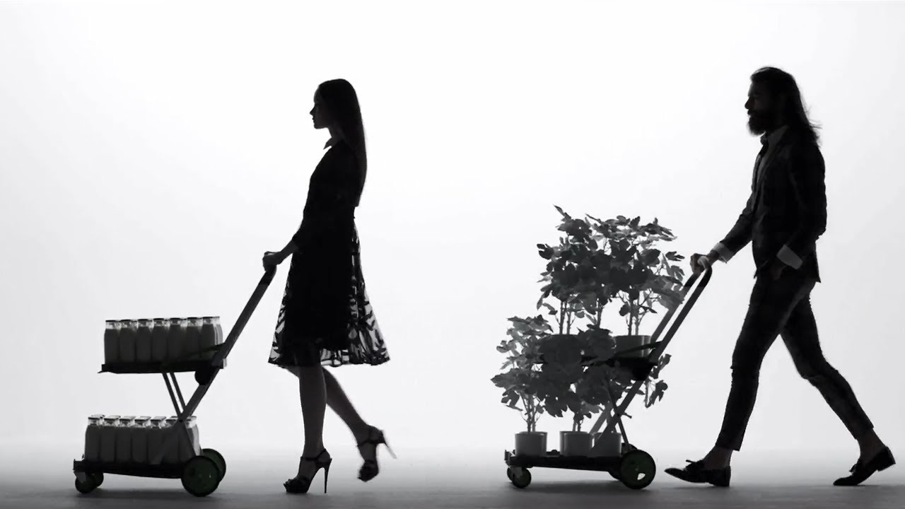 Clax Lab Folding Trolley Cart
