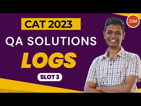 CAT 2023 Slot 3 | Logs | 2IIM CAT Prep | CAT 2024