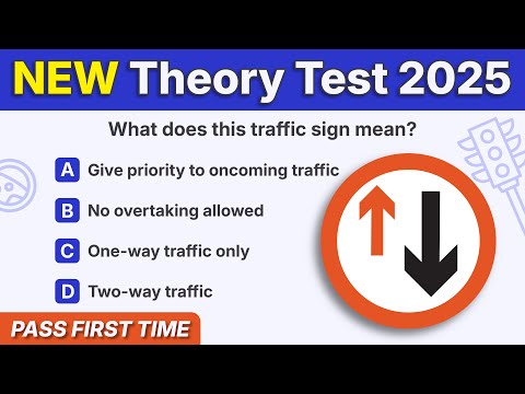 🚦UK Driving Theory Test 2025 – Full Practice Questions & Answers! 🎯 Pass Your Test First Time!