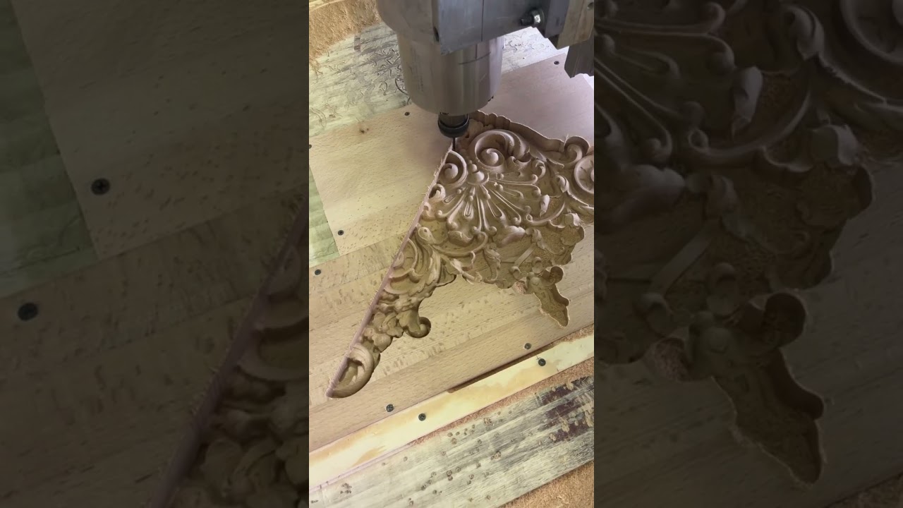 Wooden Ornaments Carving Design #design #gszone #cncrouter #wood #artcam  #art #wood #ornaments