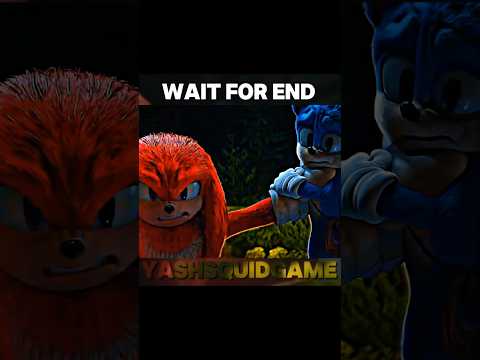 knuckles vs sonic fight | Tails save sonic | sonic 3 #shorts #sonic