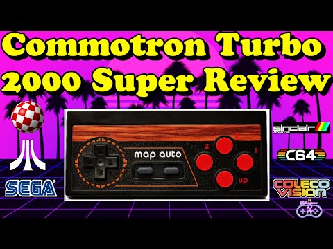 Commotron Turbo 2000 Super Review | Multi Retro System Wireless Controller