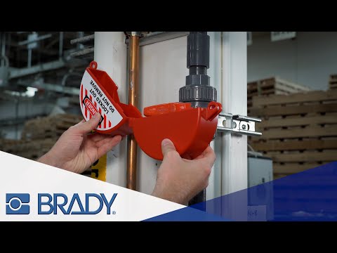 Brady T-Handle Ball Valve Lockout | How to install