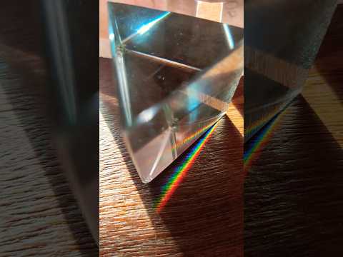 Light through Prism | Spectrum | #prism #rainbow #science #experiment