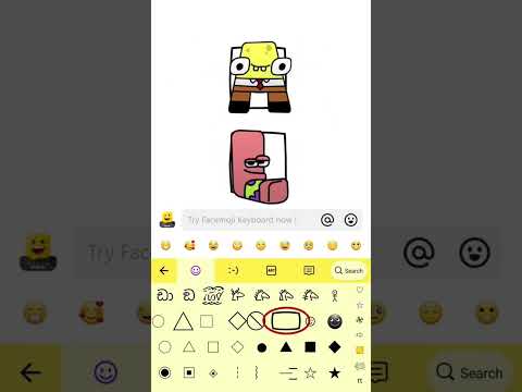 How I combine Alphabet Lore with SpongeBob squad 🤔#tiktok #alphabet #alphabetlore #spongebob #emoji