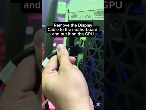 New PC but no display? No problem! Try out this simple tip! 📺🔧