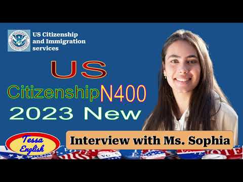 N-400 U.S Citizenship Interview 2023 New | Full Simulated Naturalization Test | USCIS Questions