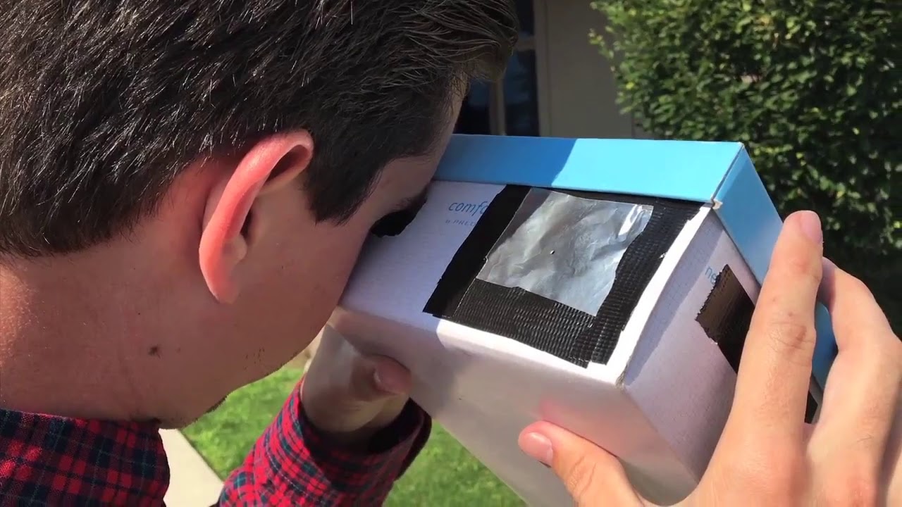 How to really watch the solar eclipse using pinhole projection