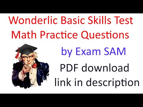 Wonderlic Test: Wonderlic Basic Skills Test Math Practice (WBST Math)