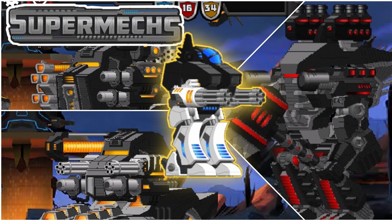 Super Mechs - All bosses