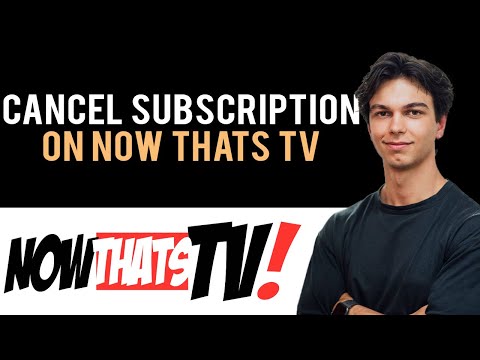 ✅ How to Cancel Now That's TV Subscription (Best Method)