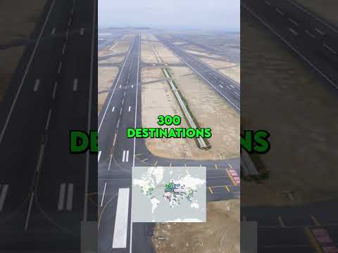 The 3 Biggest Airports in The World...#shorts