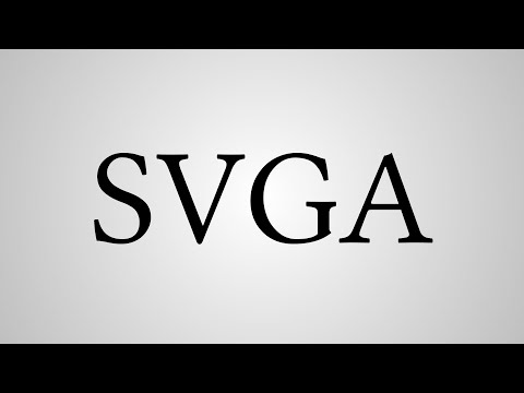What Does "SVGA" Stand For?