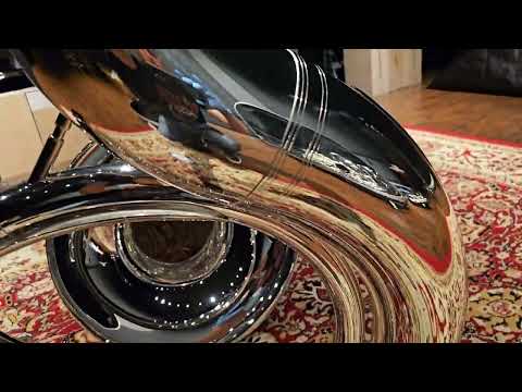 Eastman EPH495 Silver Bb Sousaphone - Professional | Reverb