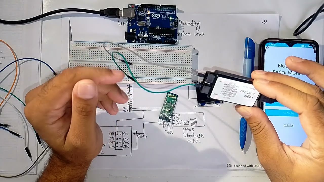 Logic Analyzer UART Decoding with Arduino | Step-by-Step Tutorial for Beginners