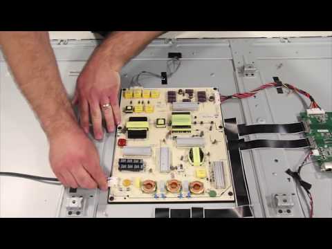 Vizio E601I-A3E & E601I-A3 LED TV Power Supply 09-60CAP000-00 Replacement Tutorial