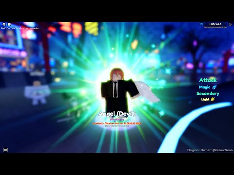 [Roblox] Anime Adventures EVOLVED ANGEL (DEVIL)