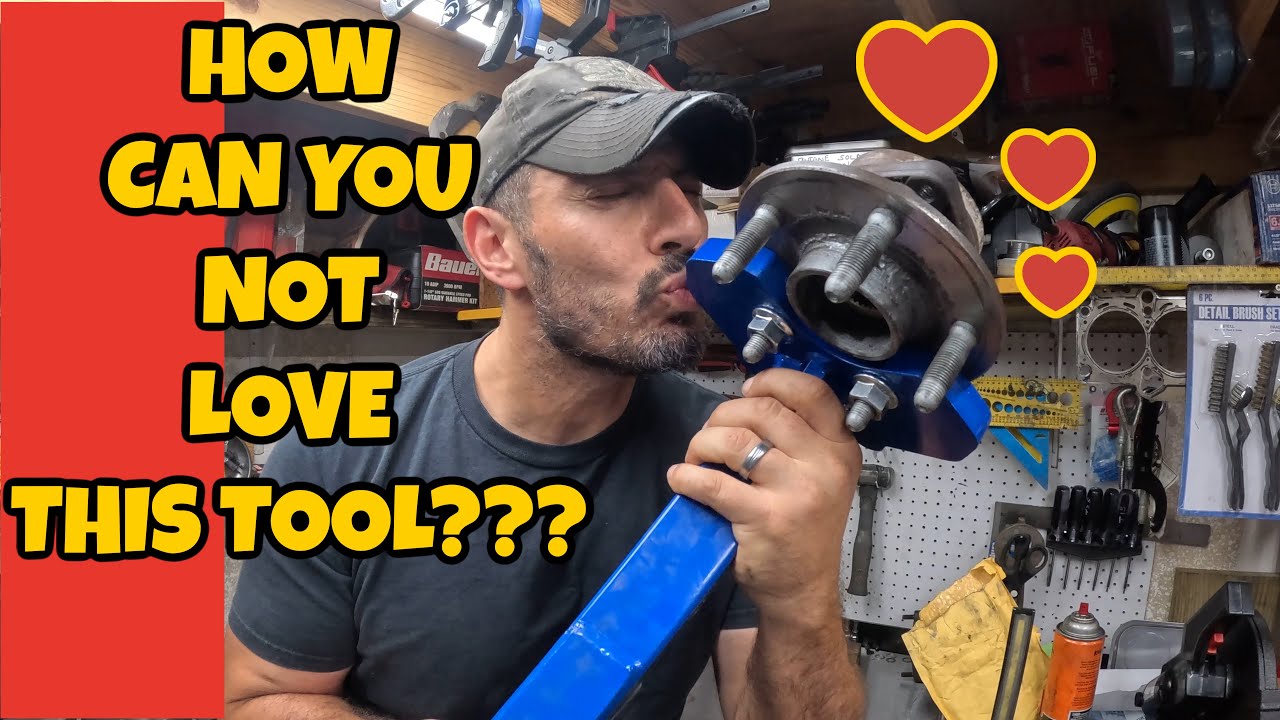 How To Remove Wheel Bearings & Hubs the EEEEAAZZZZYYY Way!!!