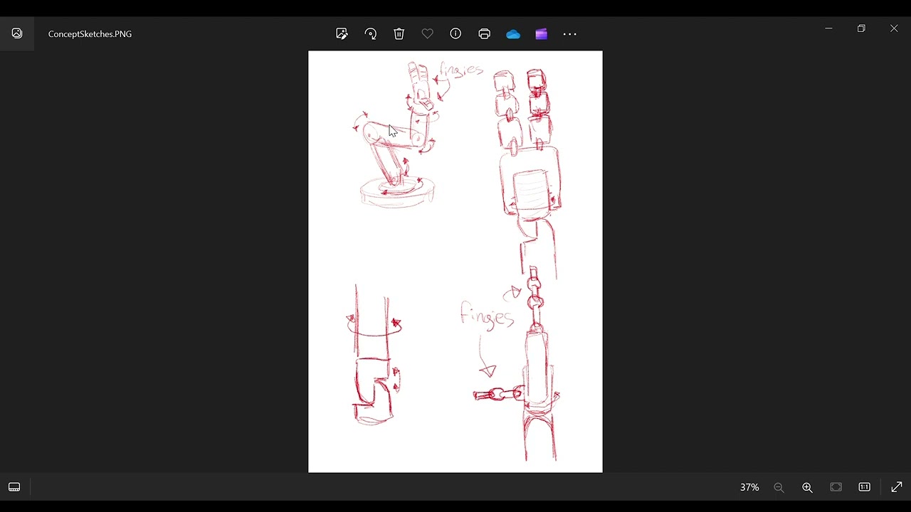 Robot Arm Concept Art