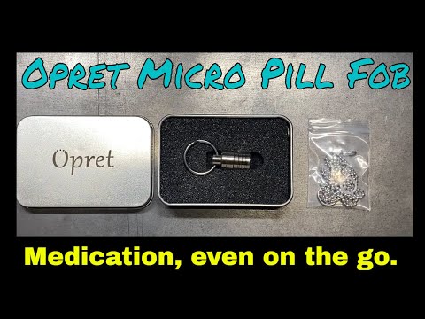Opret Micro Pill Container
