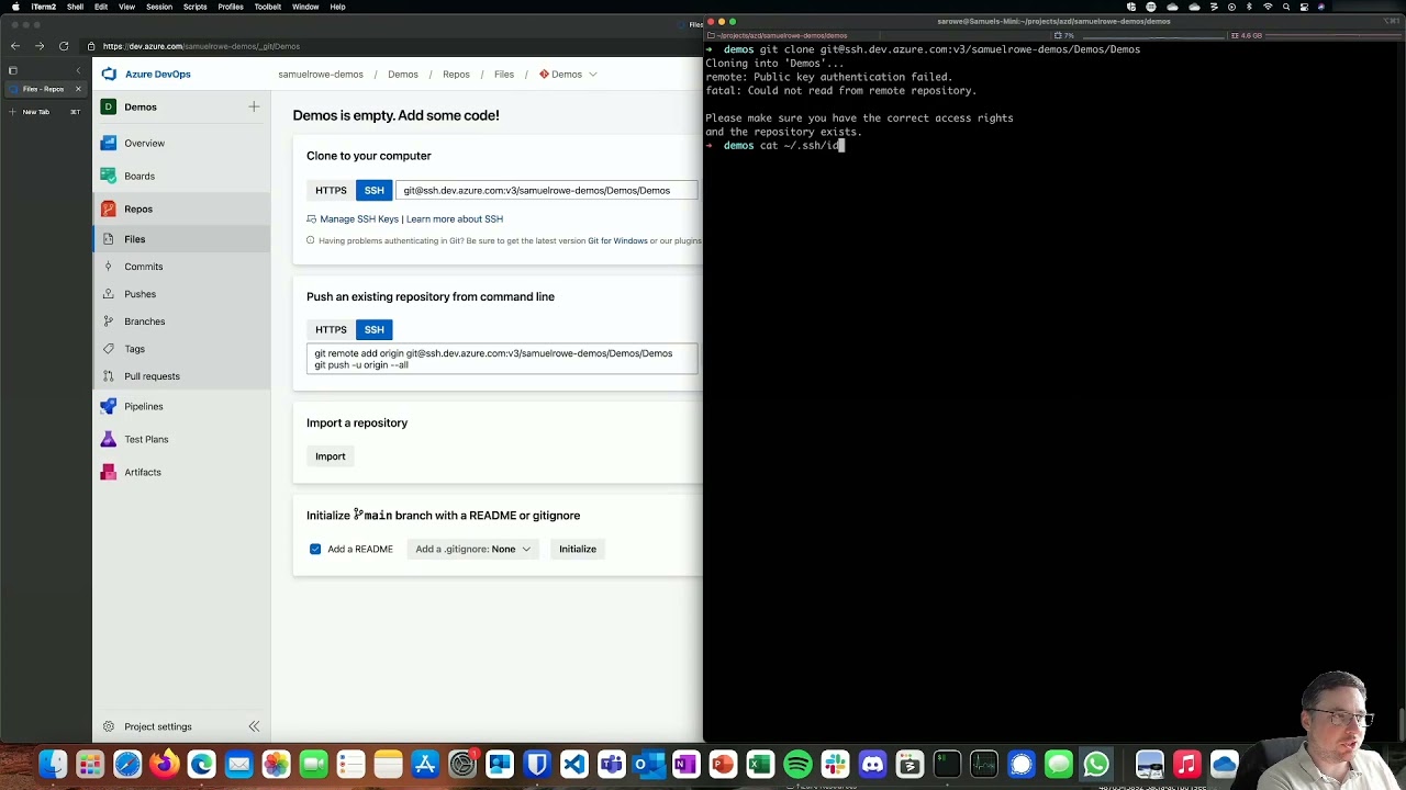 Azure DevOps SSH Git Clone