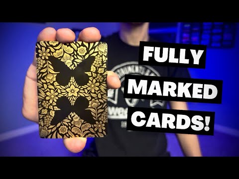 Marked Gold Butterfly Playing Cards Revealed!