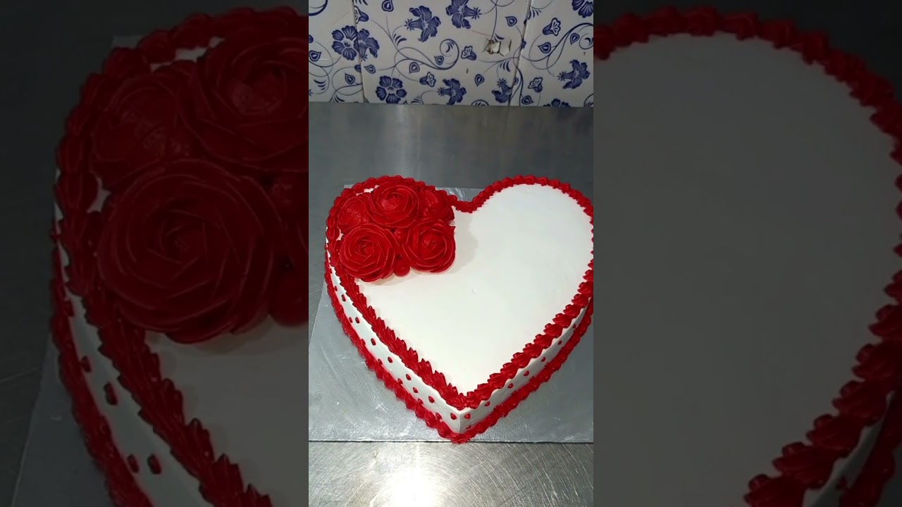 The Sweetest Heart Cake Decorating For Anniversary Or Birthday | Designs by Cake Make