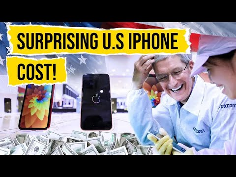 How much would it cost to manufacture an iPhone in the United States