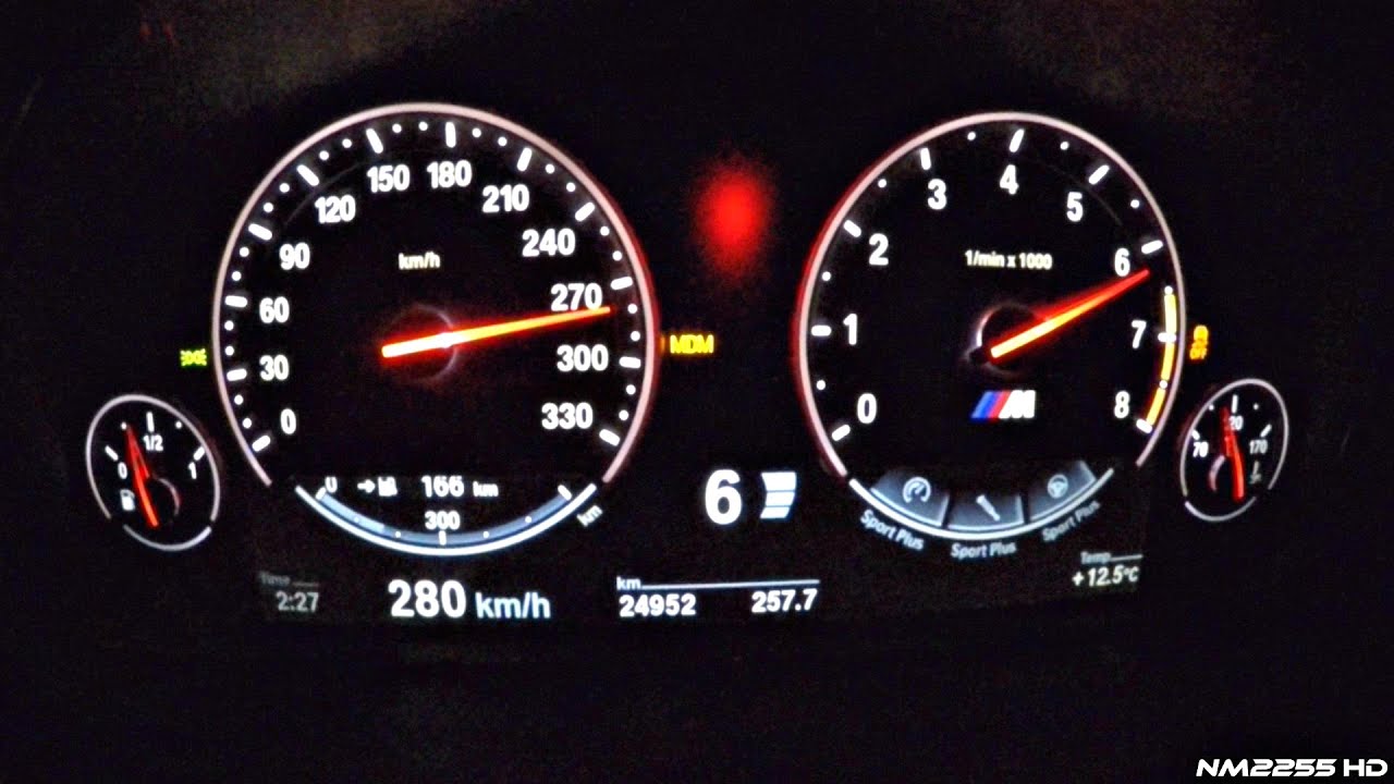 BMW X6 M 0-174 MPH (280 km/h) Acceleration Test Shows the Behemoth Can ...