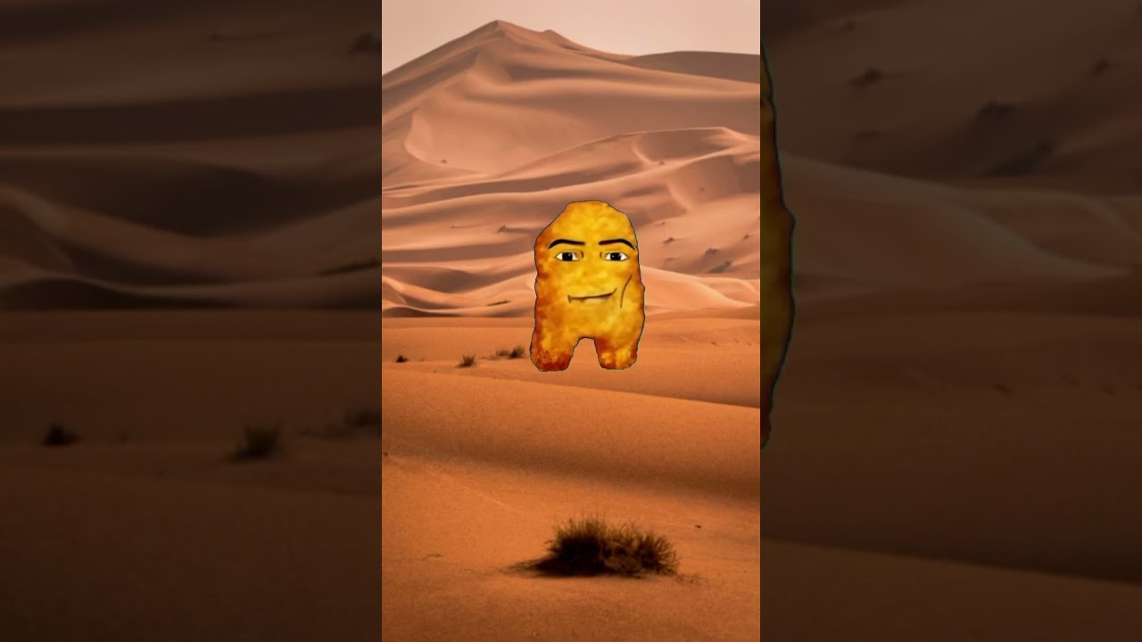 Singing chicken nugget #meme #mustwatch