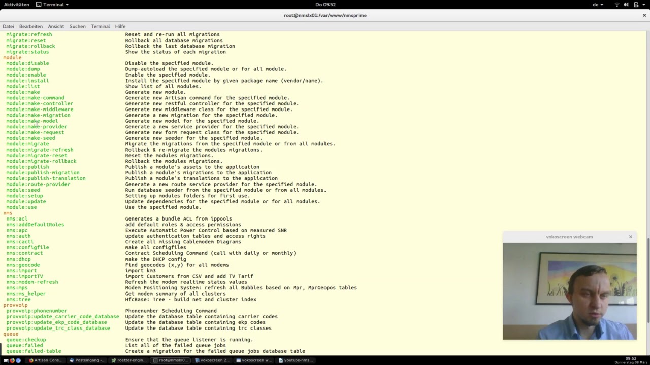 PHP Artisan Console in Laravel