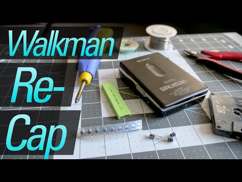 Replacing the Caps in My Sony Walkman
