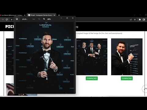 How to download Leo Messi Instagram photos | Picuki.io