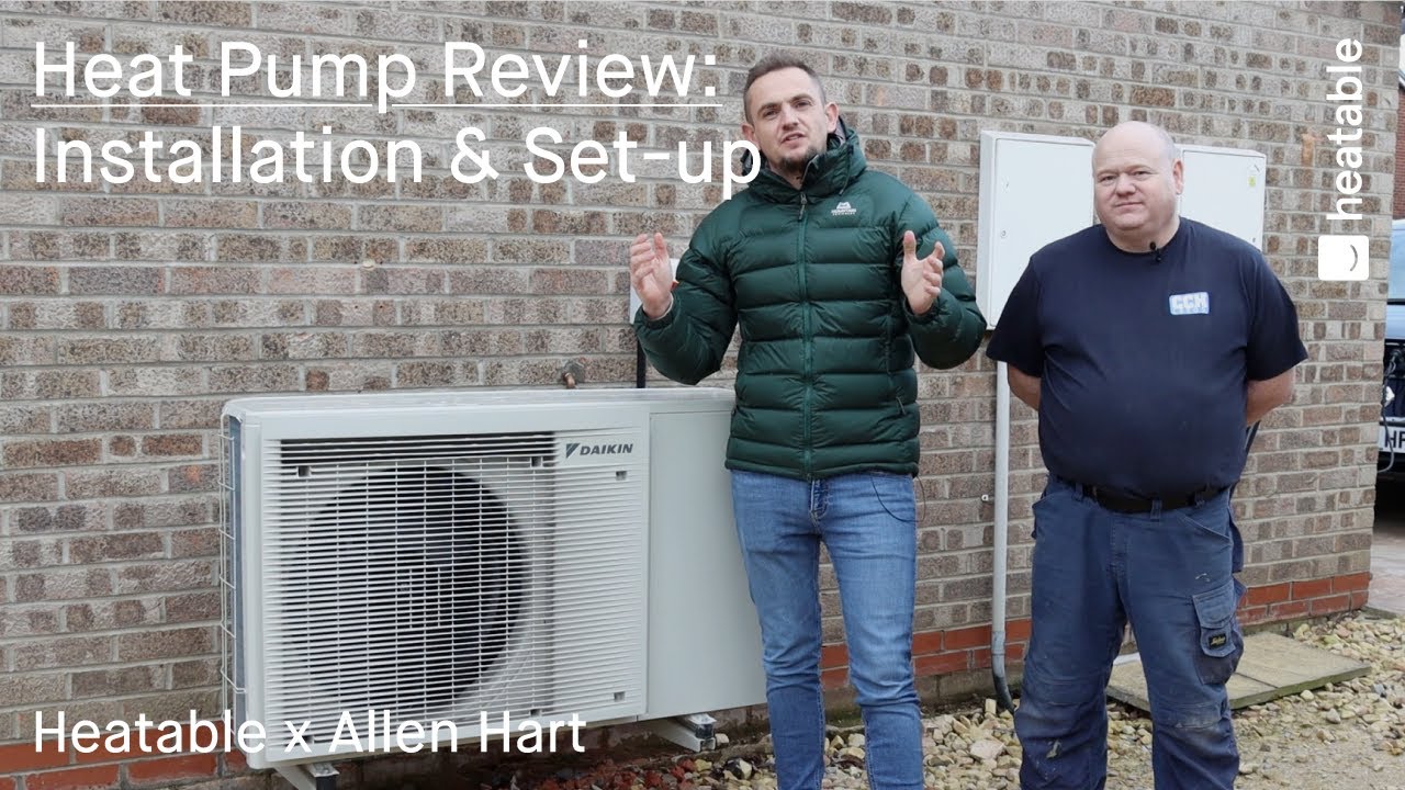Air Source Heat Pump Installation & Set-up UK Case Study