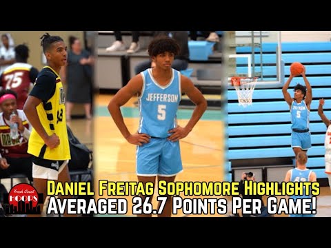Daniel Freitag Sophomore Year Highlights! High Major Offered Point Guard!