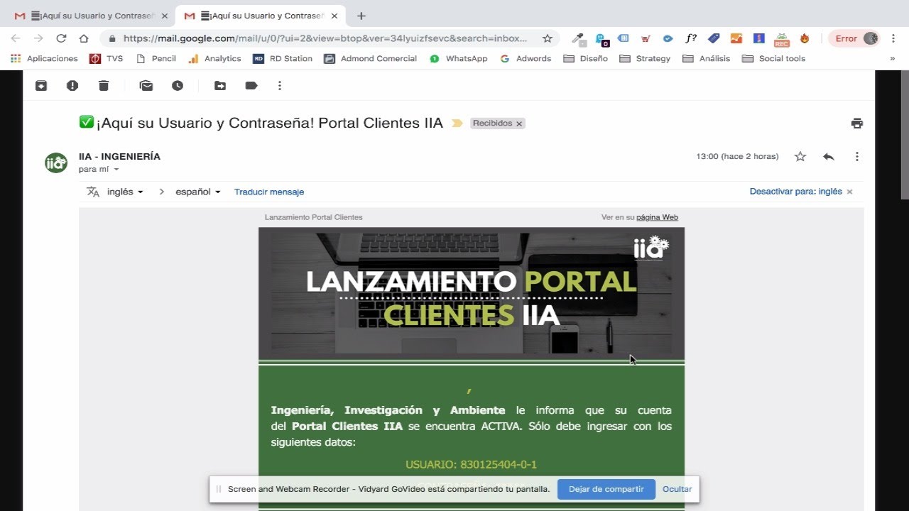 Portal Clientes - Ingreso (Tutorial #1)