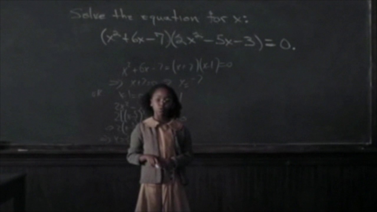 Hidden Figures - solving polynomials in factored form