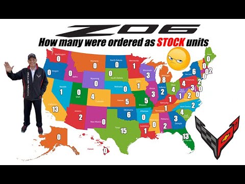 HOW MANY 2023 C8 Z06 CORVETTES WERE ORDER for STOCK during 1ST CYCLE