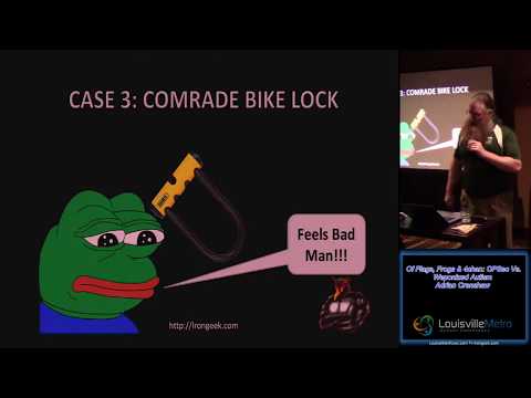 Technical A01 Of Flags Frogs 4chan OPSec Vs Weponized Autism Adrian Crenshaw
