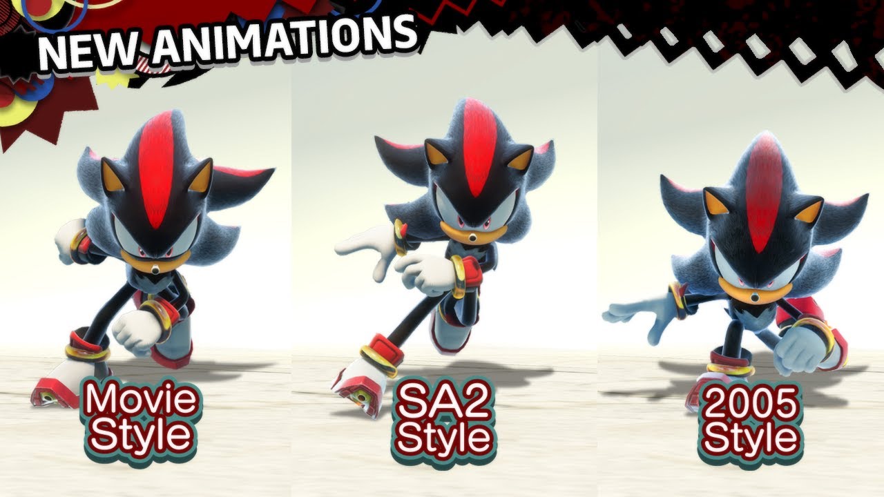 New Running Animations in Shadow Generations