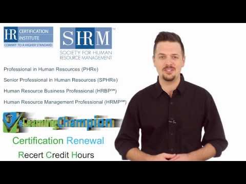 HRCI Approved Training by eLearningChampion.com