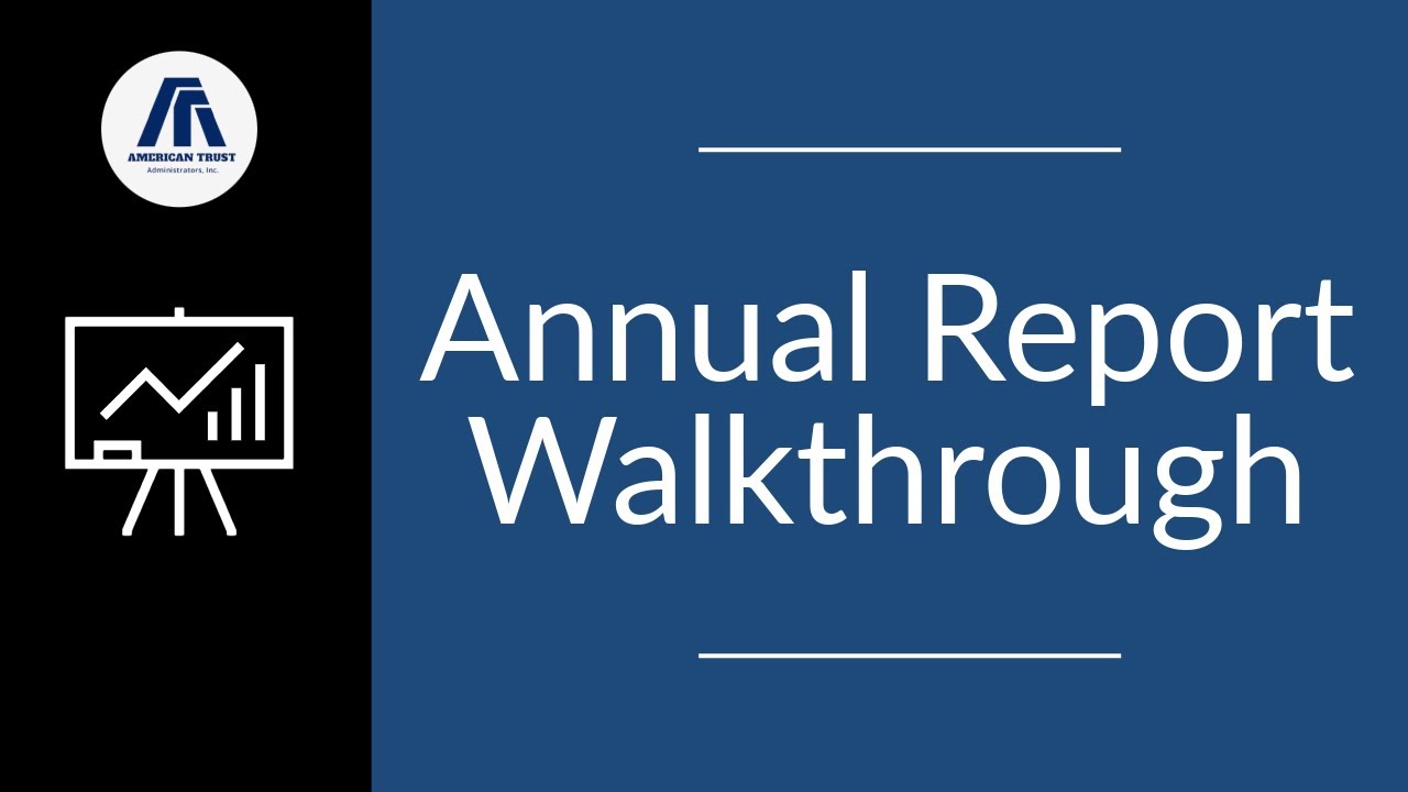 Annual Report Walkthrough Transparency in Action: The ATA way