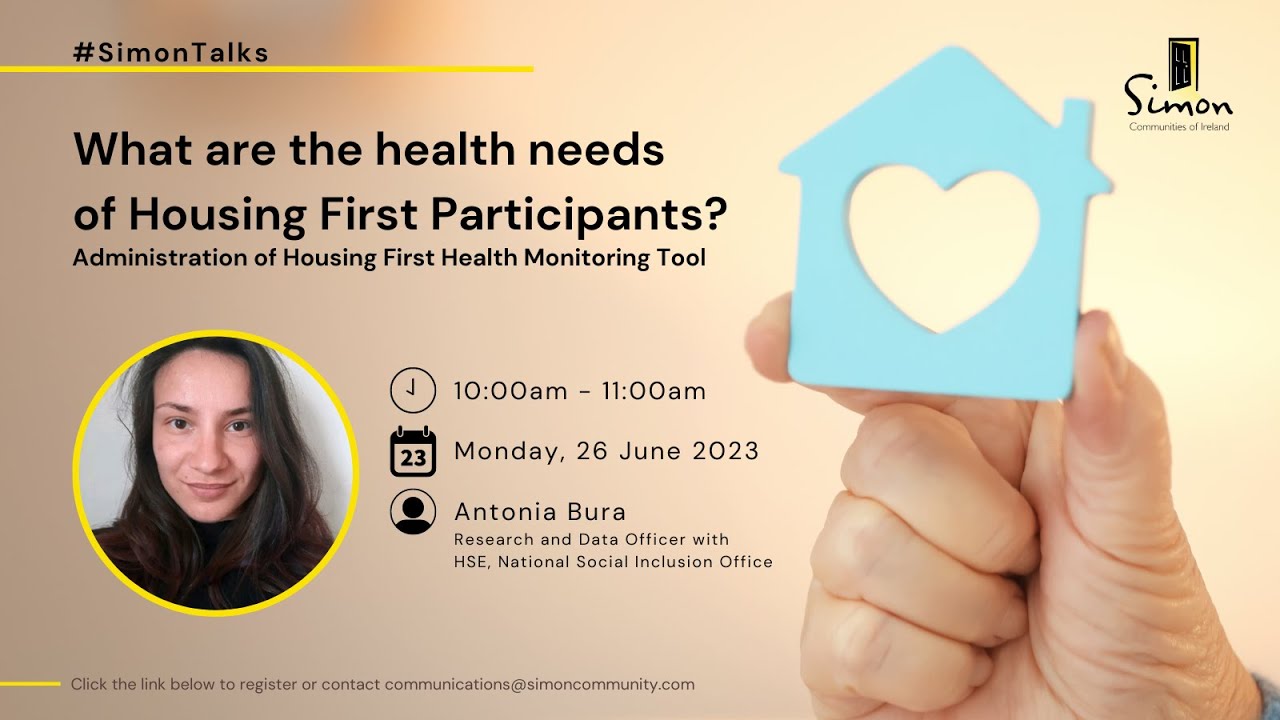 #SimonTalks: What are the health needs of Housing First Participants?
