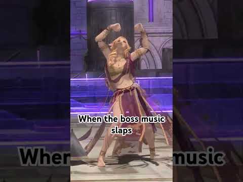 When the boss music slaps #ff14 #ffxiv #ffxivmemes #bossfight #finalfantasyxiv #finalfantasy14 #cute
