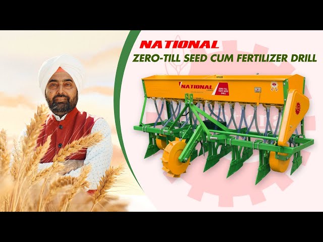 Zero Till Fertilizer Seed Drill - Zero Till Fertilizer Seed Drill 11 Rows Manufacturer from Ludhiana