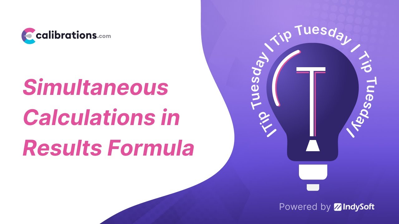Tip Tuesday - Simultaneous Calculations in Results Formula