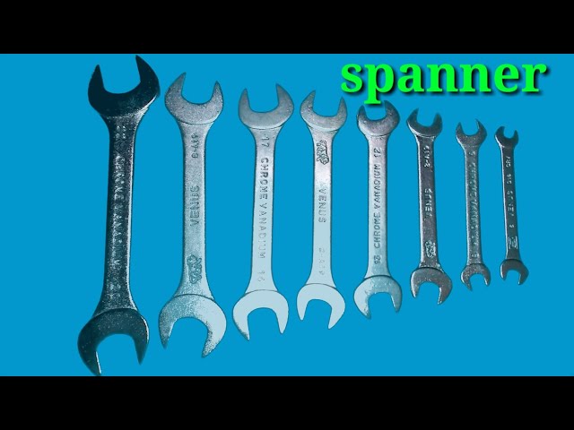 Industrial Spanner - Double Ended Open Jaw Spanner-Din Trader ...